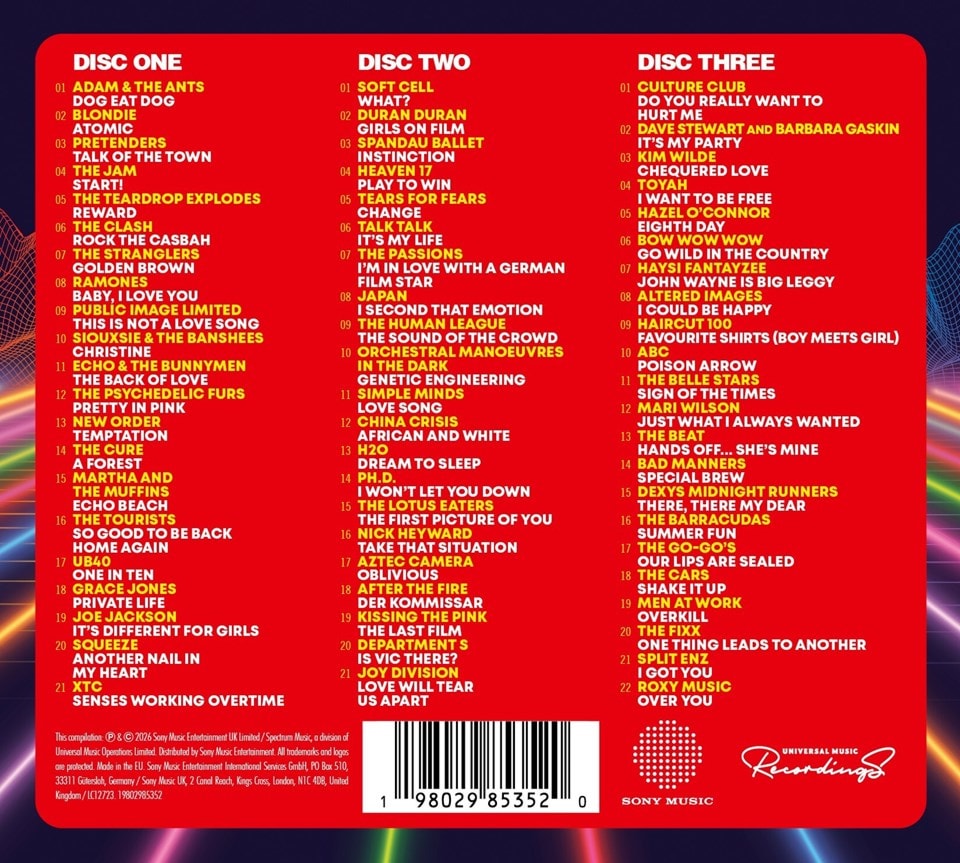 The Hits Album: 80s New Wave | HMV Store