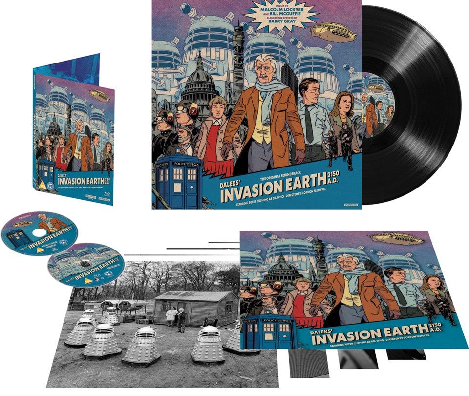 Daleks' Invasion Earth 2150 A.D. Limited Edition 4K Ultra HD Vinyl ...