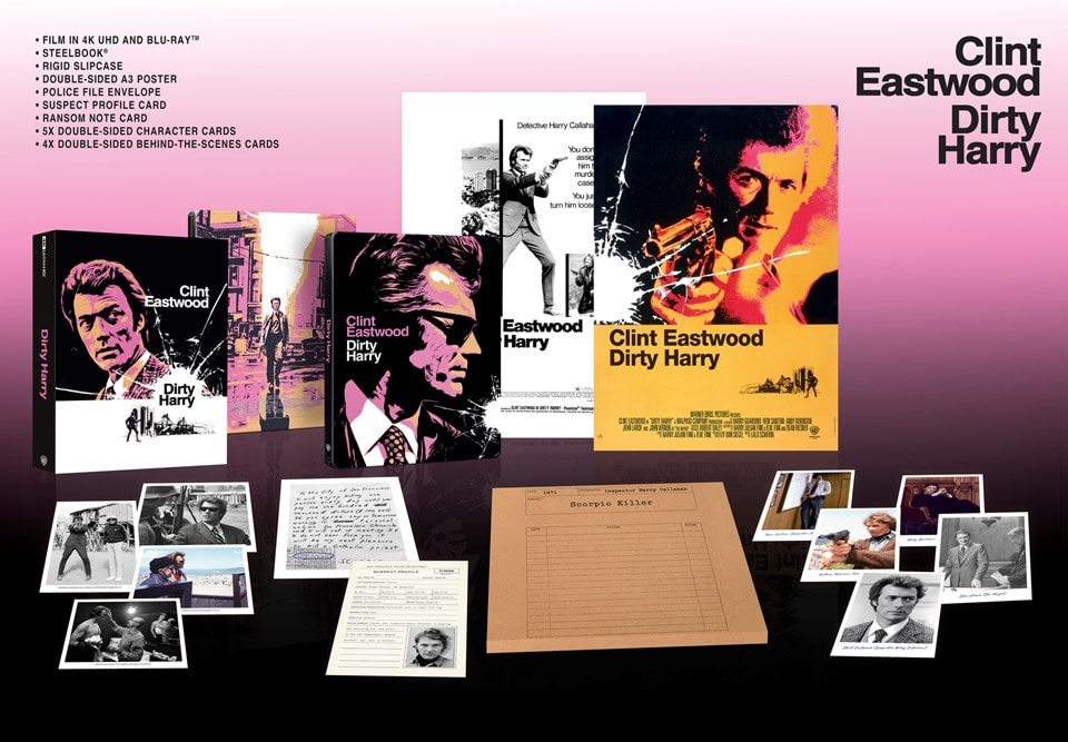 Dirty Harry 4K Ultra HD Collector's Edition with Steelbook | 4K Ultra ...