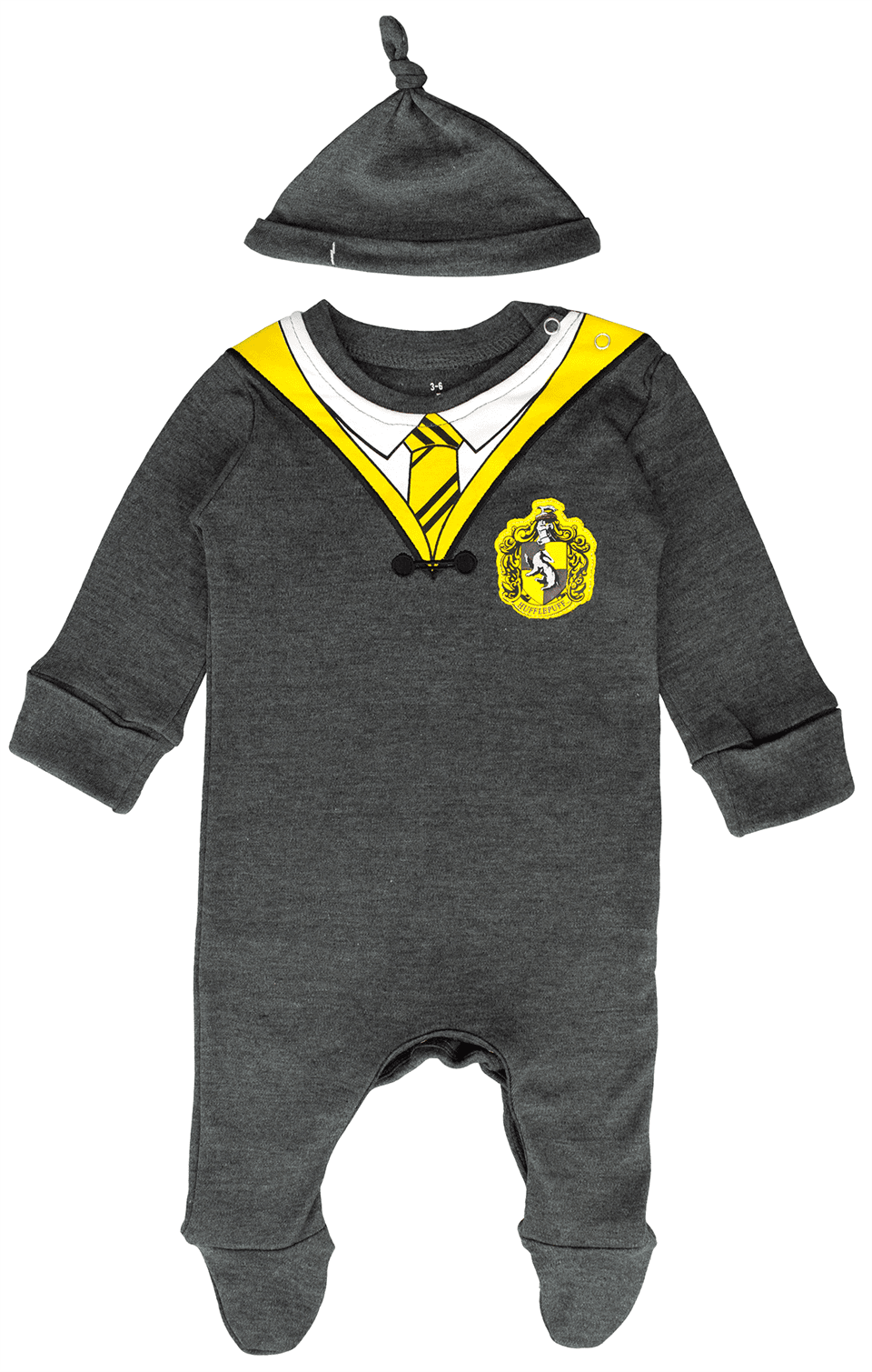 Harry Potter: Hufflepuff Baby Grow with Baby Hat | Baby Grow | Free ...
