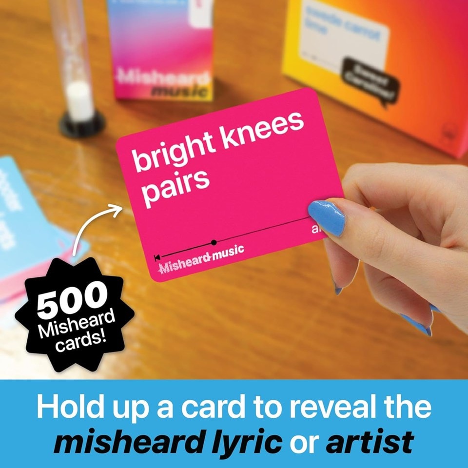 Misheard Music Card Game | HMV Store