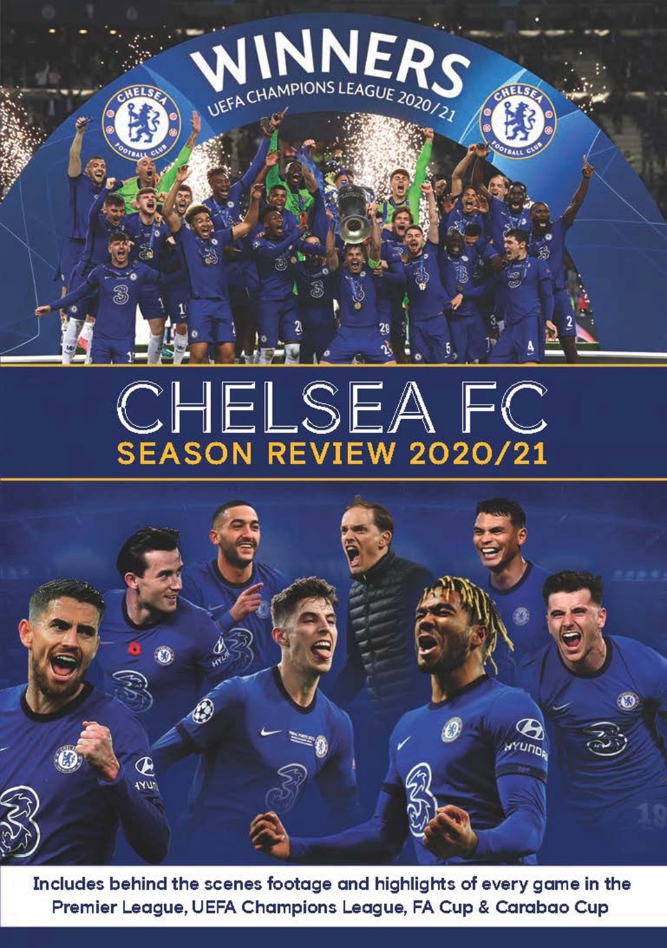 Champions of Europe - Chelsea FC: End of Season Review 2020/2021 | HMV ...