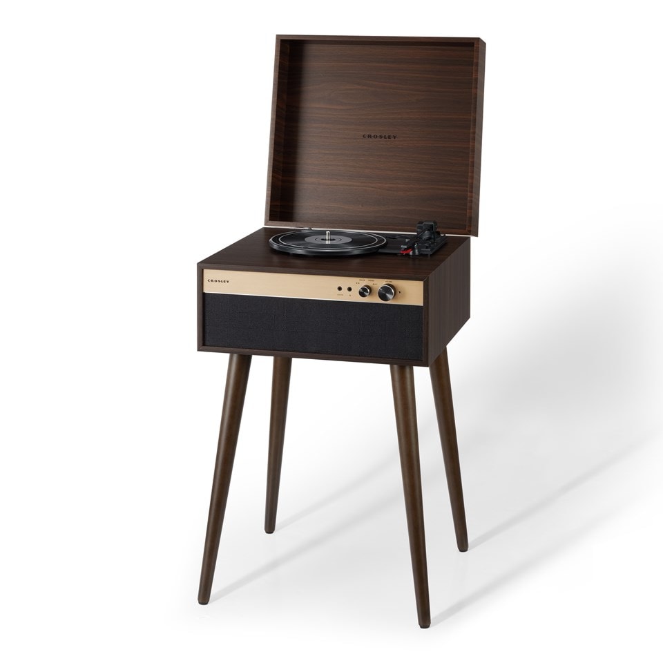 Crosley Jasper Walnut Turntable | Turntables | Free shipping over £20 ...