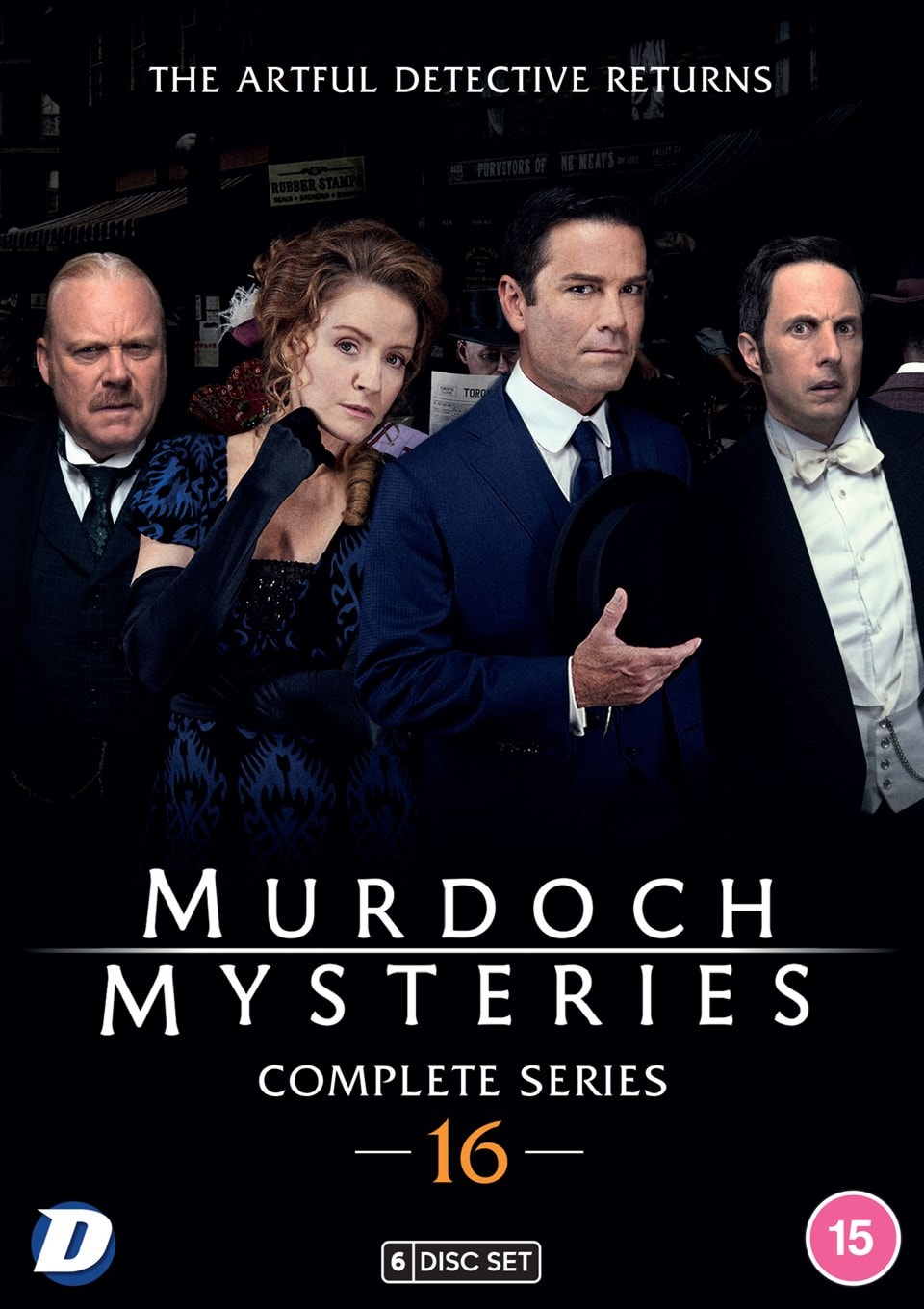 Murdoch Mysteries: Complete Series 16 | HMV Store