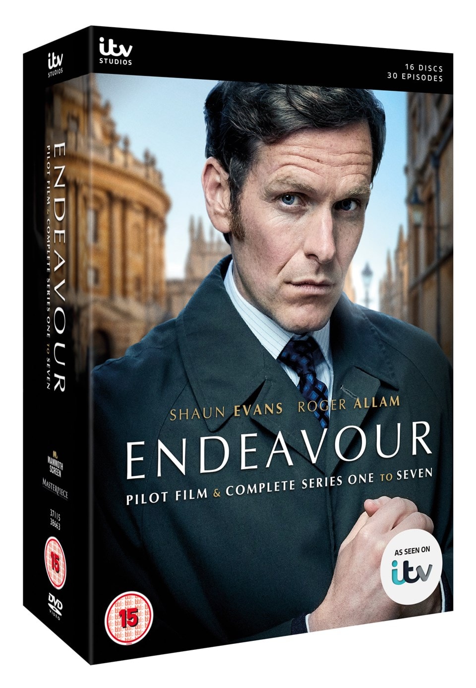 Endeavour: Complete Series One to Seven | DVD Box Set | Free shipping ...