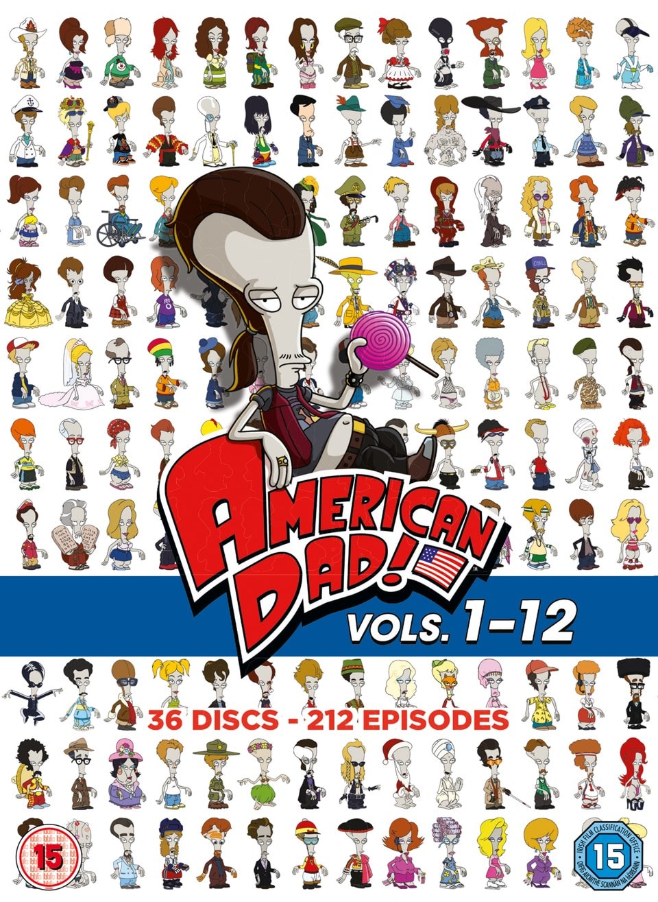 American Dad!: Volumes 1-12 | HMV Store