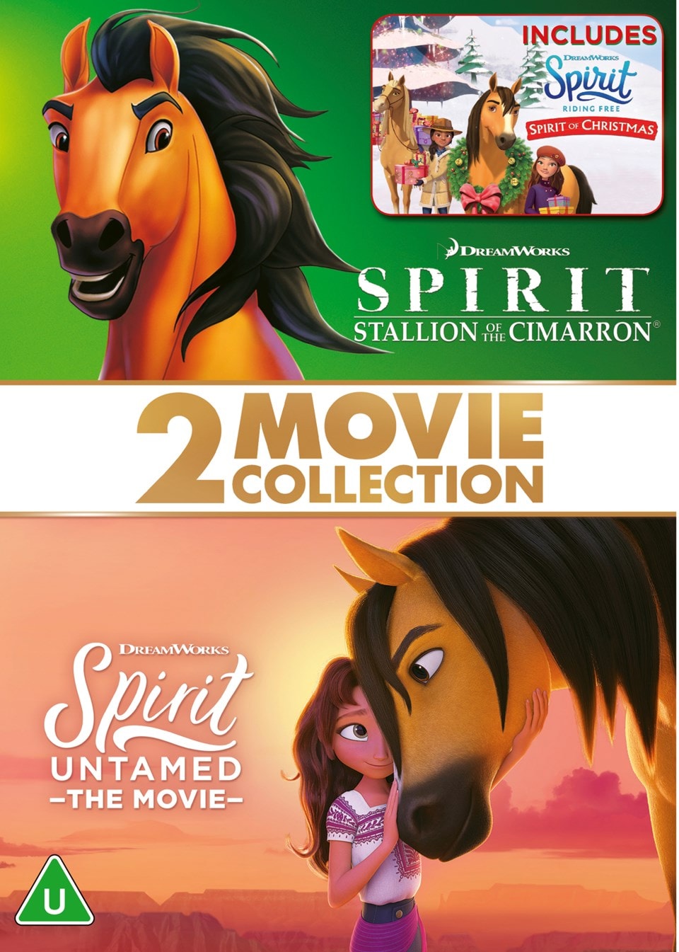 Spirit: 2 Movie Collection | DVD Box Set | Free shipping over £20 | HMV ...