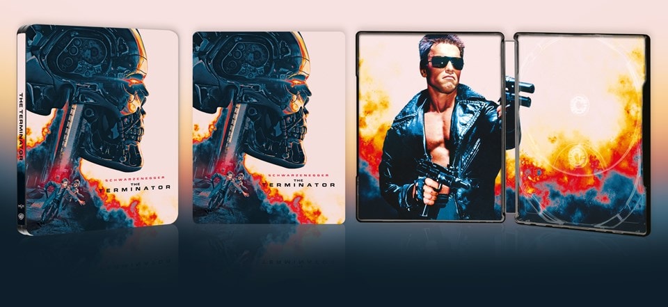 The Terminator 40th Anniversary Steelbook | 4K Ultra HD Blu-ray | Free ...