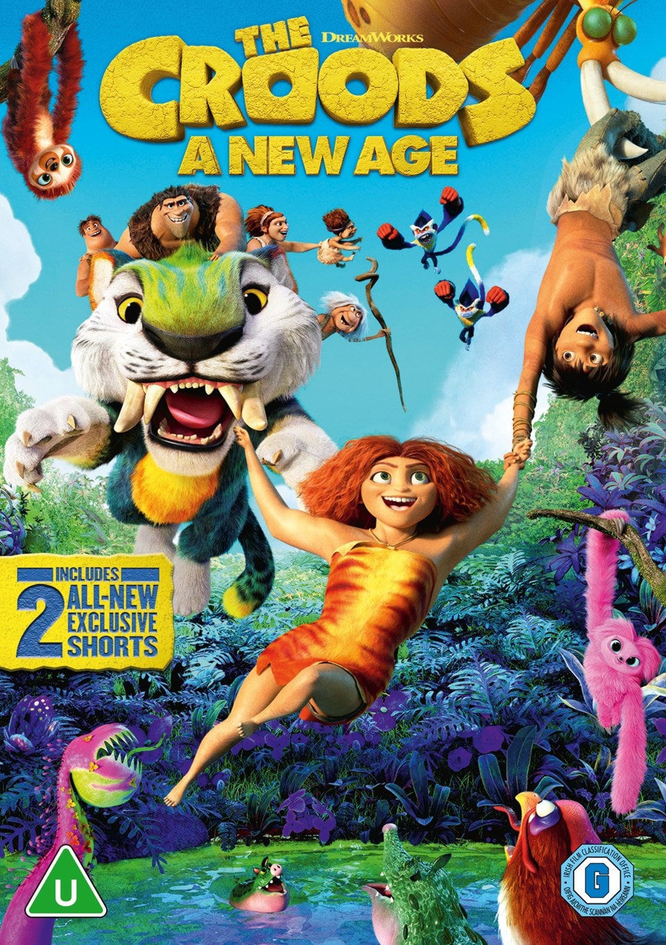 The Croods 2 A New Age DVD | 2020 Film (Nicholas Cage Movie) | HMV Store