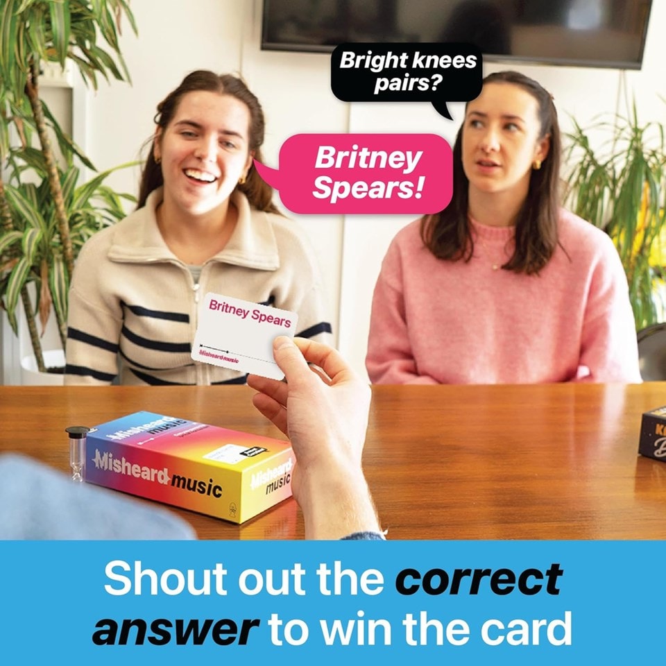 Misheard Music Card Game | HMV Store