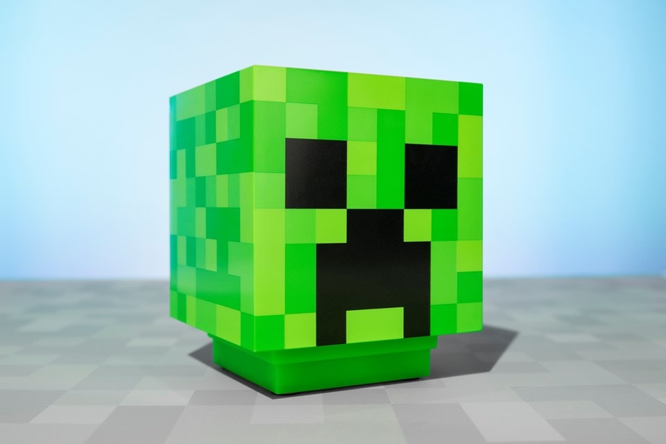 Minecraft Creeper Light | Homeware | Free shipping over £20 | HMV Store