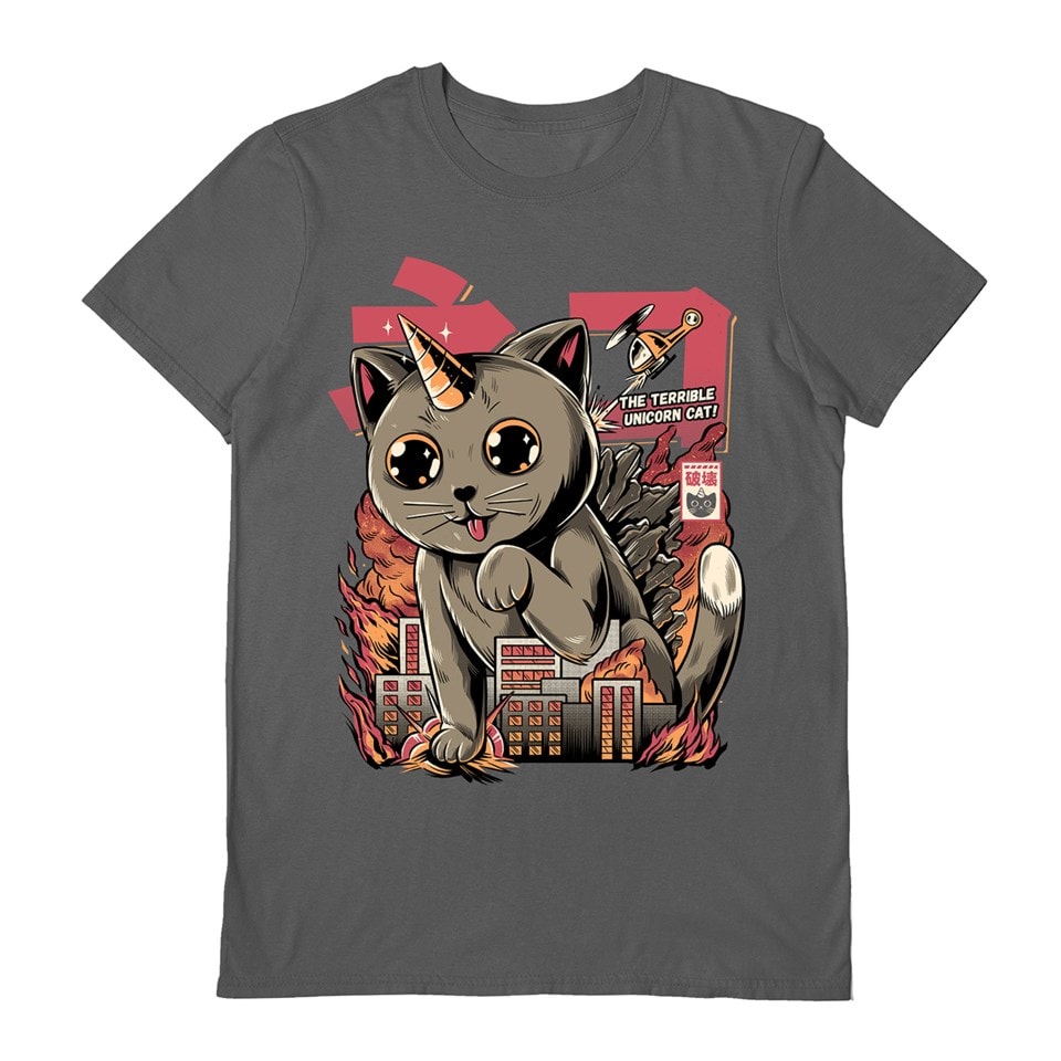 Catzilla Ilustrata Tee | T-Shirt | Free shipping over £20 | HMV Store